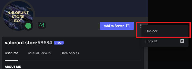 vsb | VALORANT STORE BOT